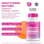 1200 mg sunflower lecithin capsules