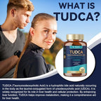 1200 mg TUDCA capsules for detox support