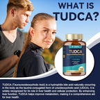 1200 mg TUDCA capsules for detox support