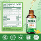 1200 mg TUDCA liquid drops