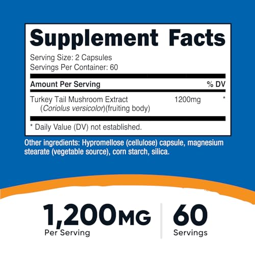 1200 mg turkey tail extract benefits