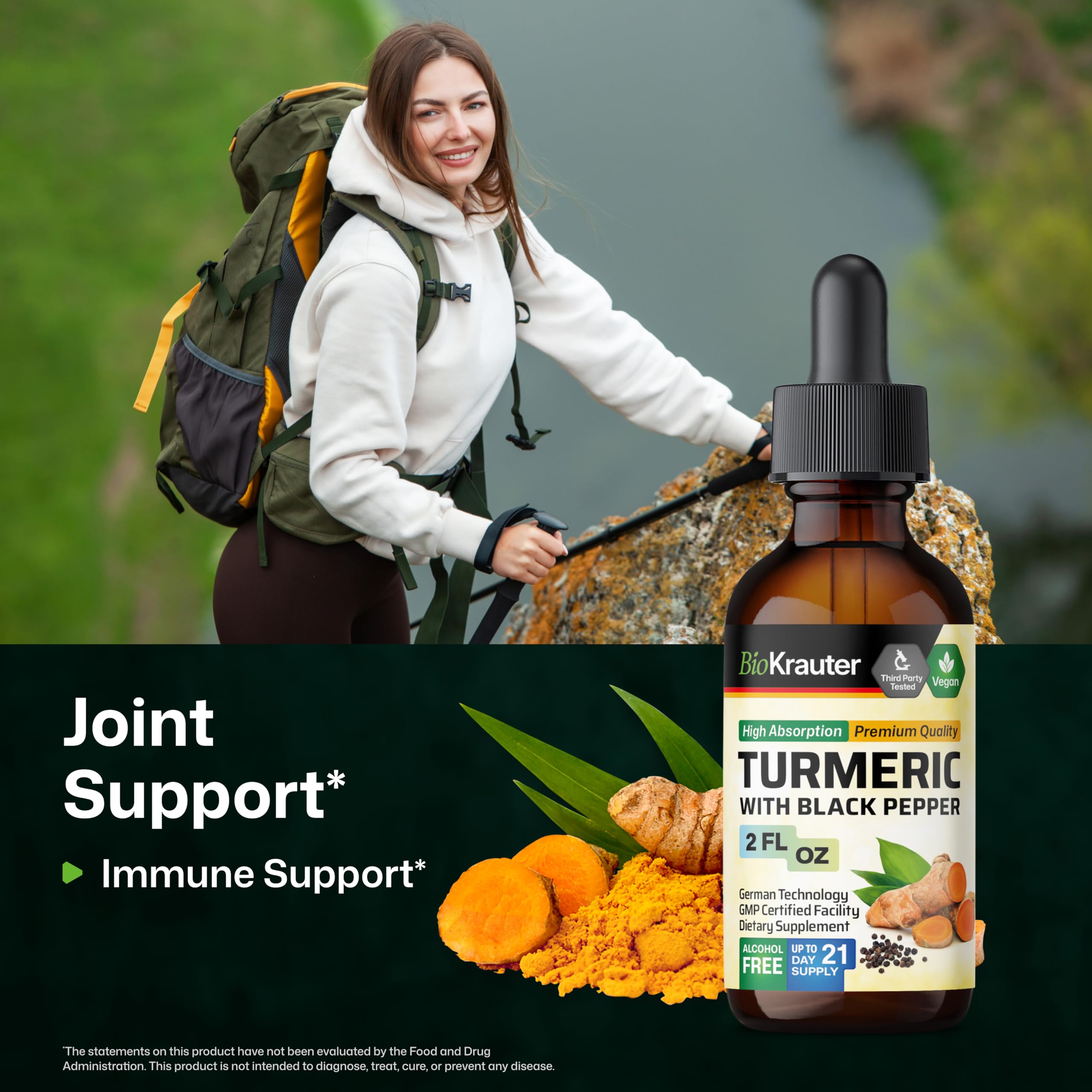 1200 mg turmeric antioxidant support