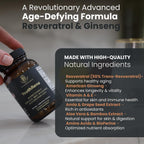 1200 mg YouthRenu Resveratrol benefits