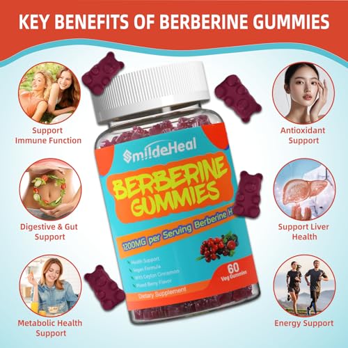 1200mg berberine for daily support