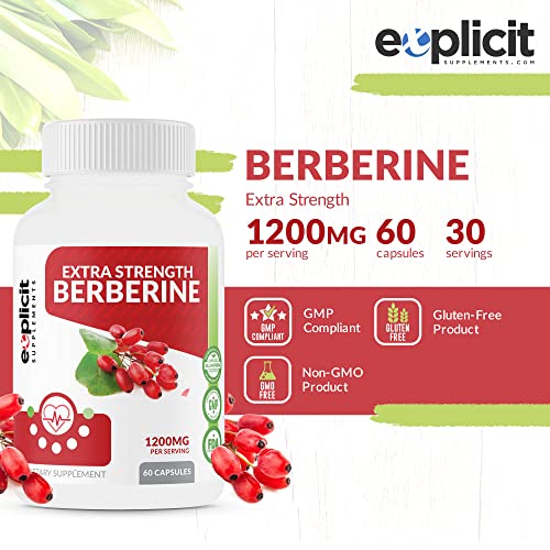 1200mg berberine for wellness