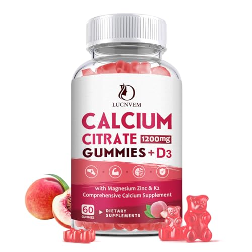1200mg calcium gummies with vitamin D3