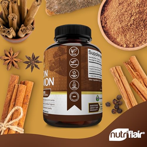1200mg Ceylon cinnamon for vitality