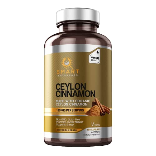 1200mg ceylon cinnamon per serving