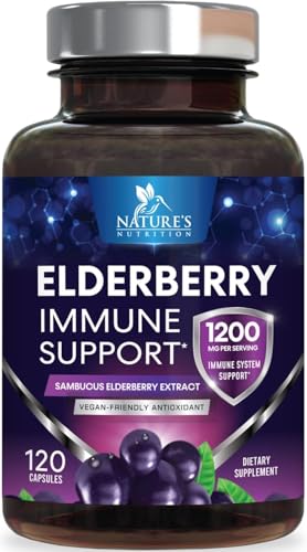 1200mg elderberry immune support supplement