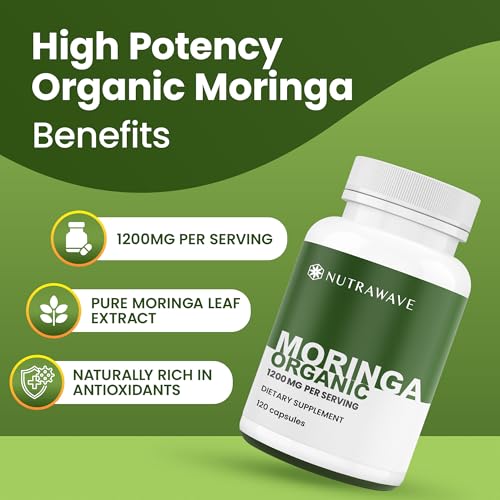 1200mg moringa capsules for daily wellness