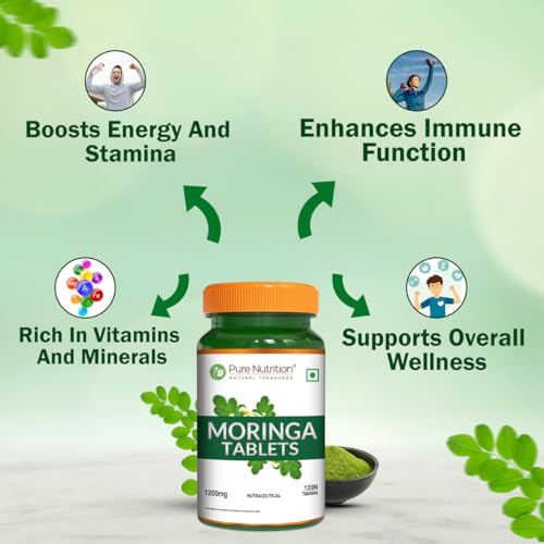 1200mg moringa for daily energy