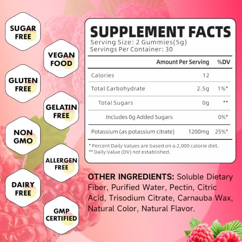 1200mg potassium for daily wellness