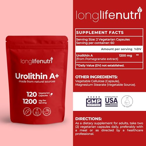 1200mg Urolithin A benefits