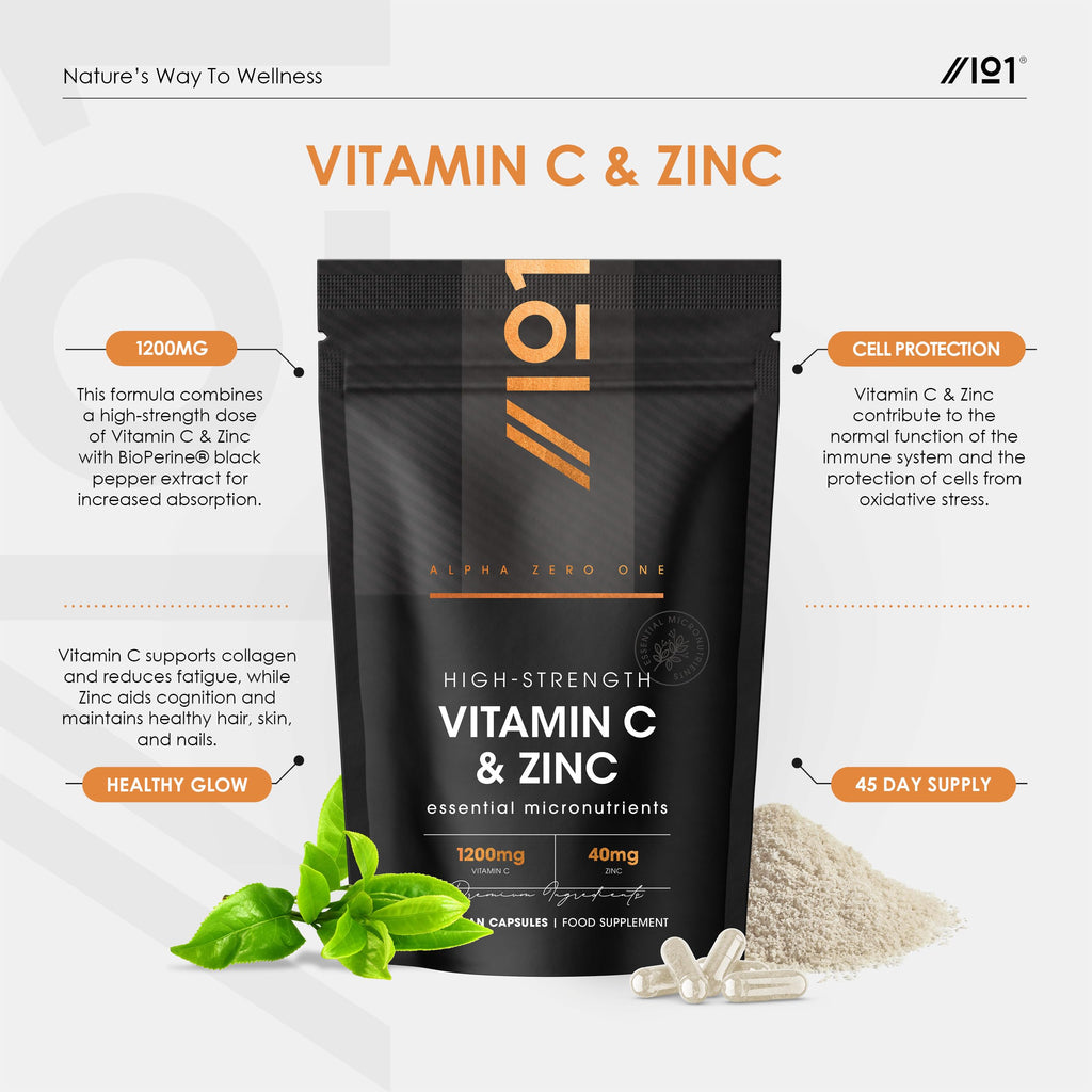 1200mg vitamin C and zinc blend