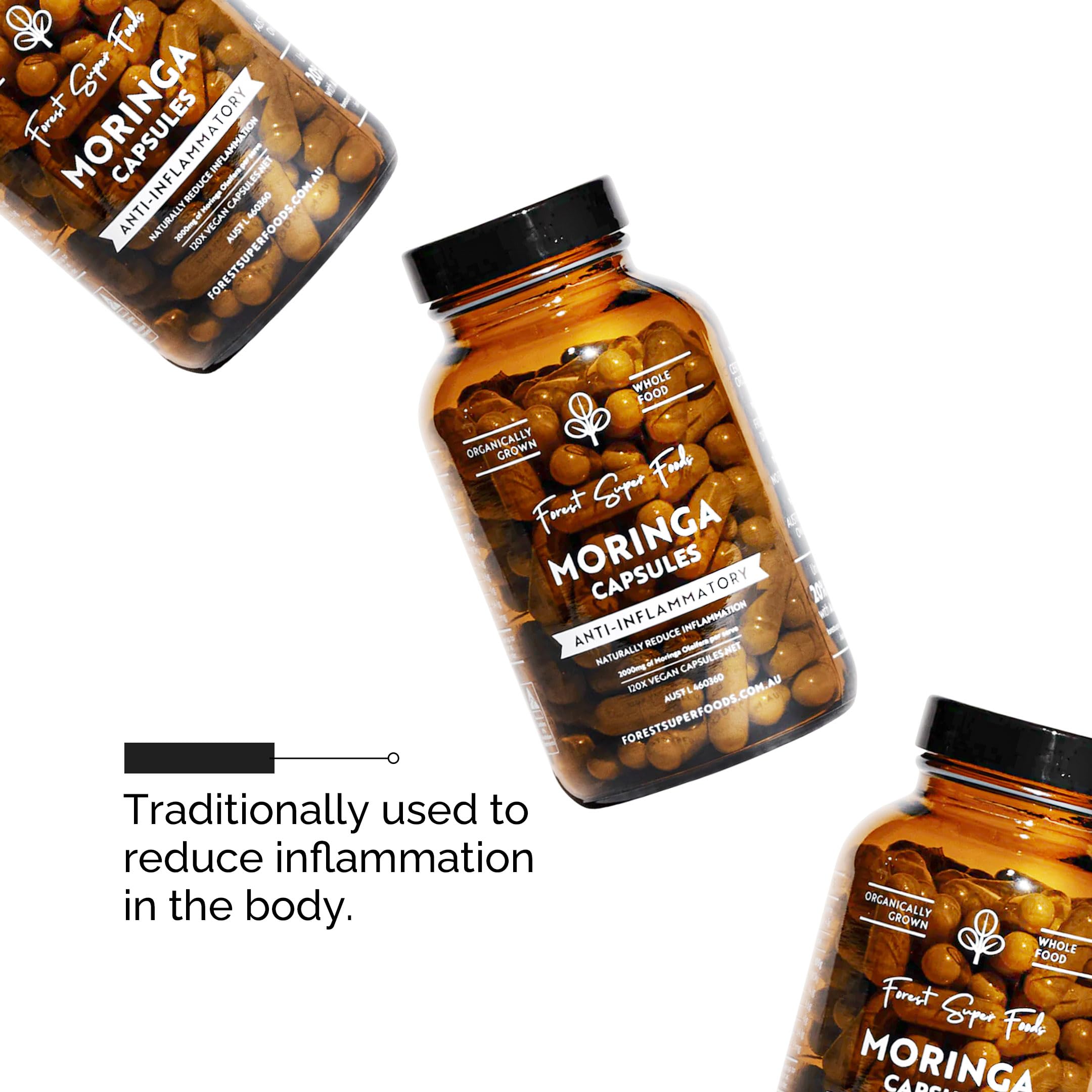 120ct moringa capsules for vitality