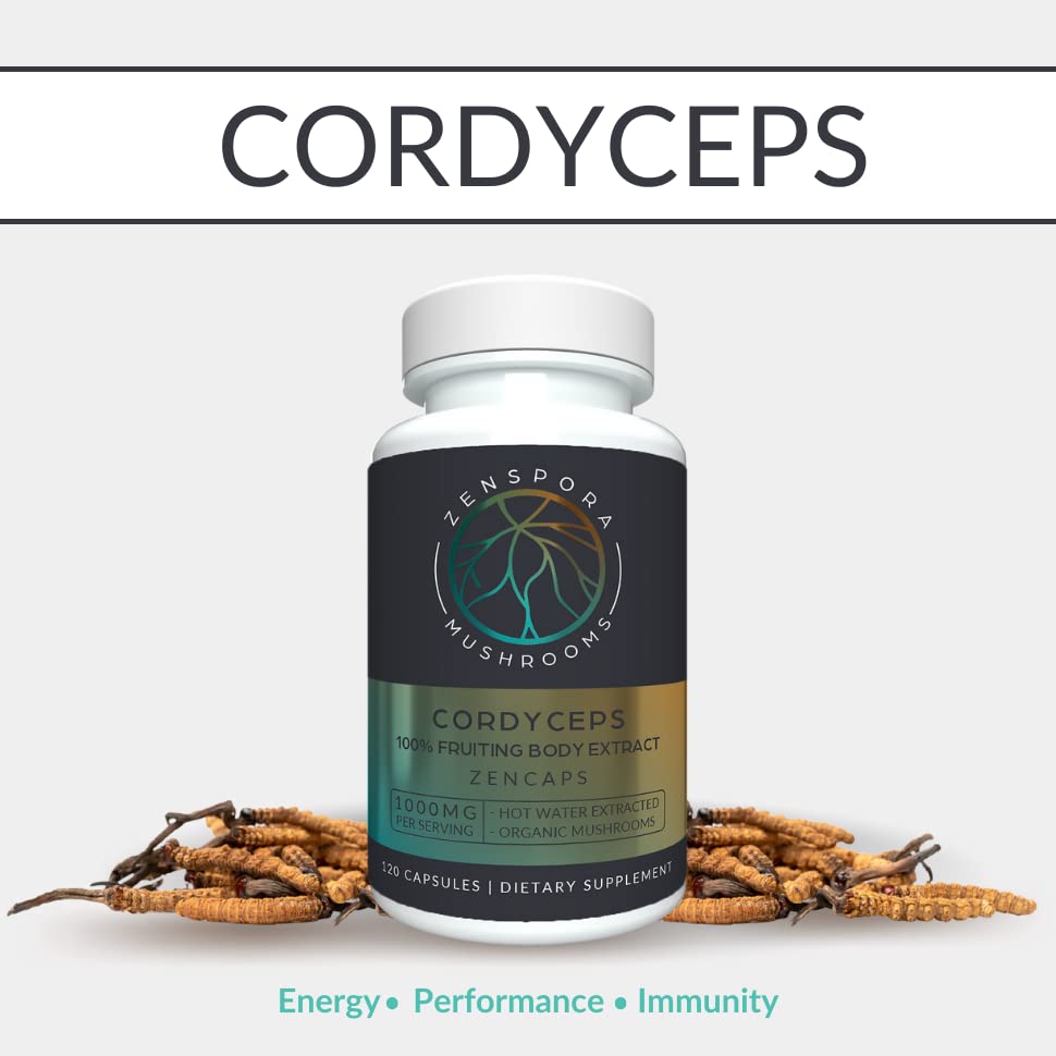 120ct mushroom capsules for energy