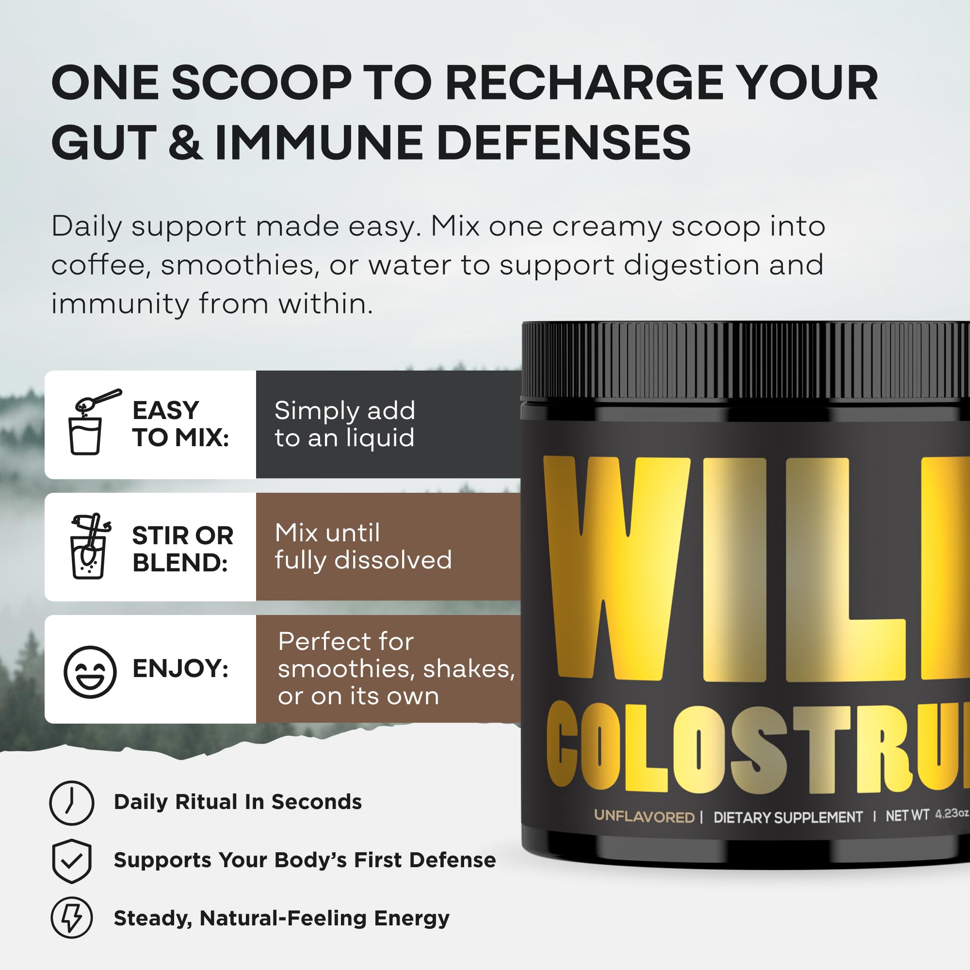120g colostrum powder for daily use