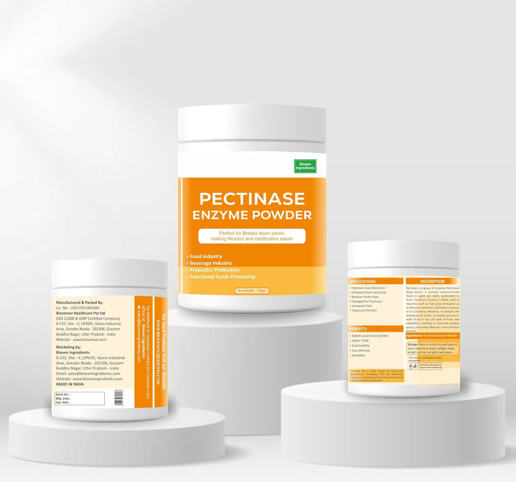 125 g pectinase enzyme powder
