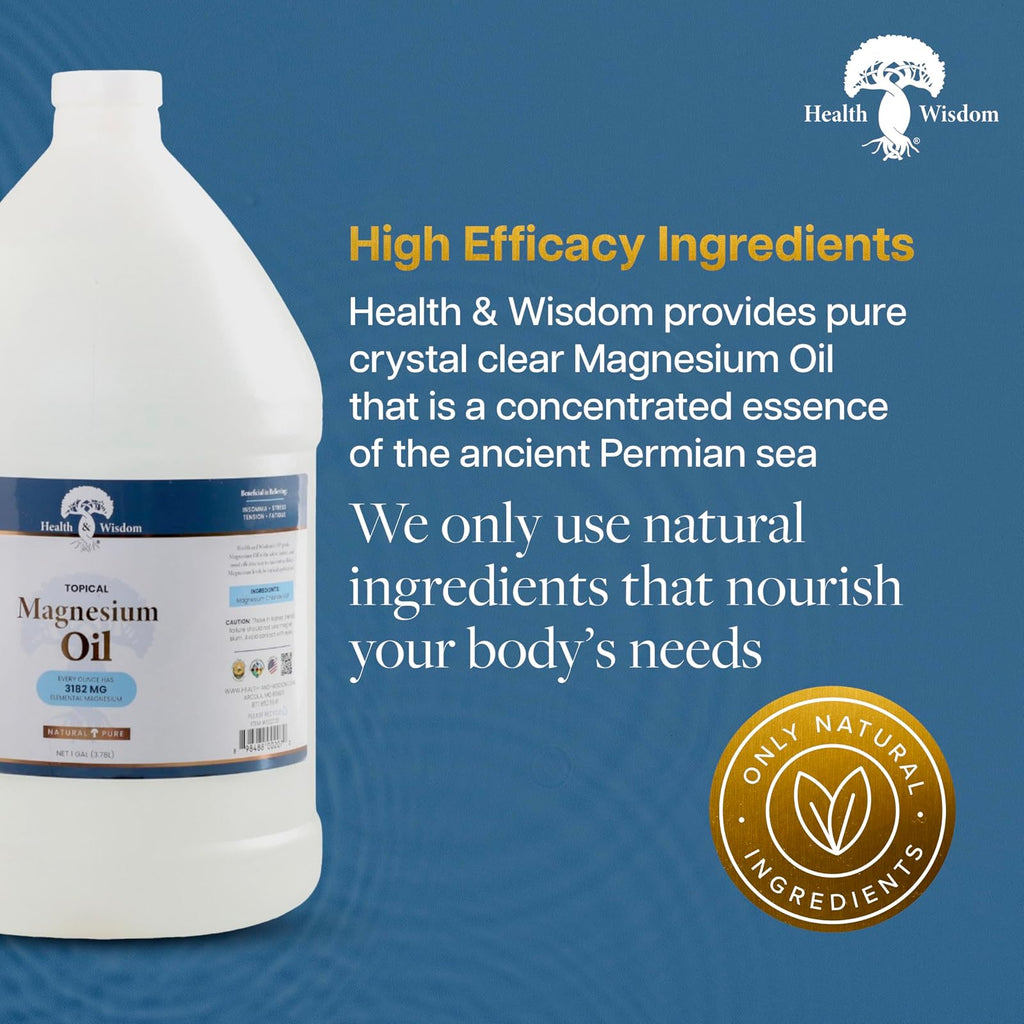 128 oz magnesium oil benefits