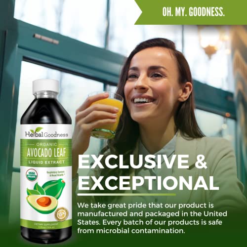 12oz avocado leaf extract liquid