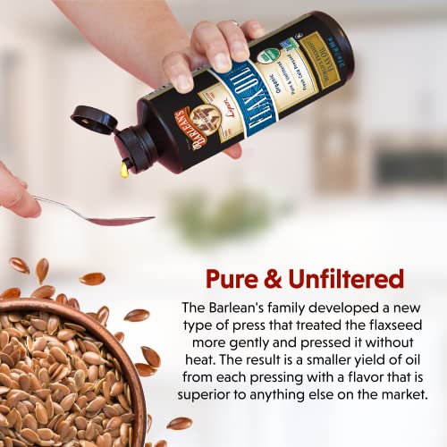 12oz flax seed oil bottle