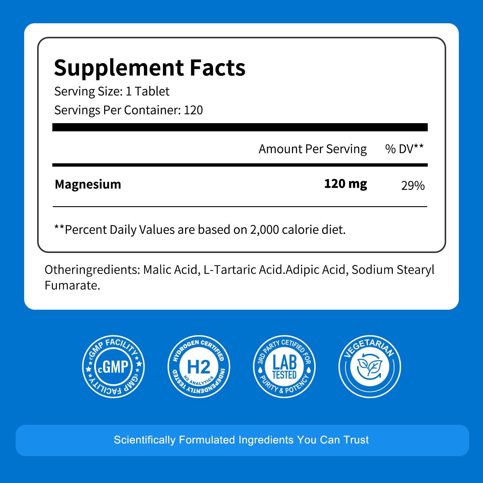 12PPM H2 trace mineral supplement
