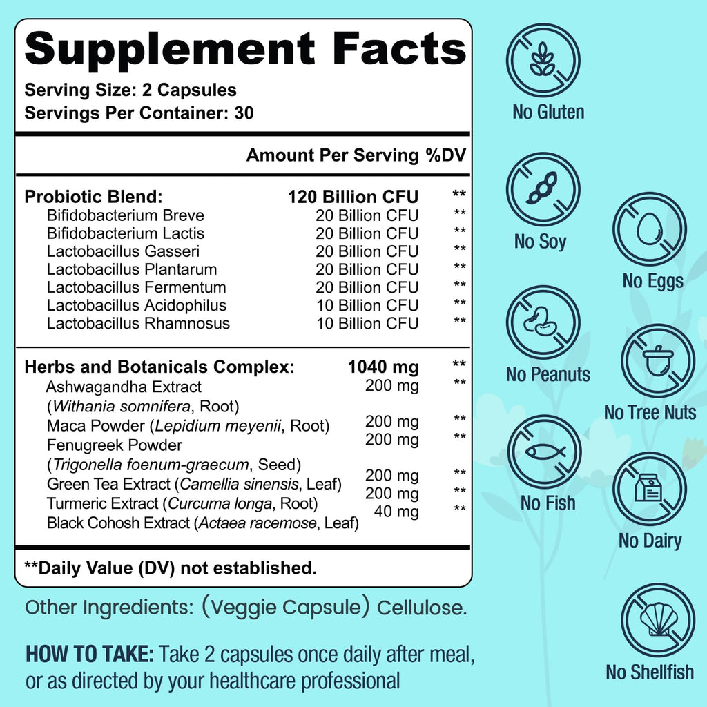 13-in-1 herb probiotic complex benefits