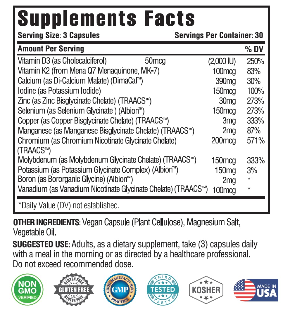 13 in 1 trace minerals complex