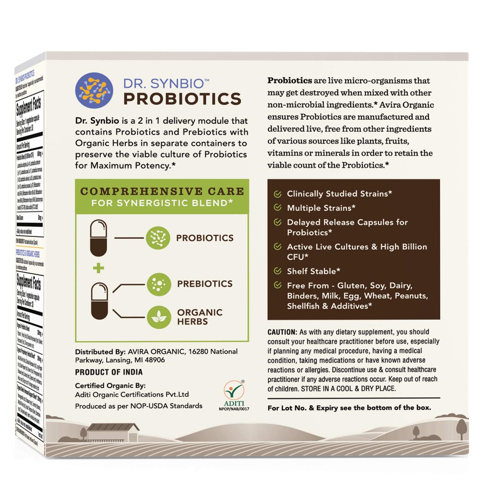 13 strains for optimal nutrient absorption