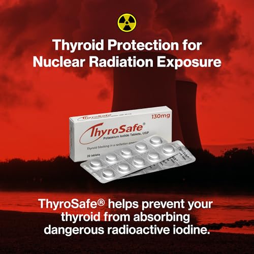 130 mg iodine supplement for health