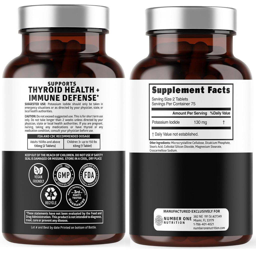 130 mg potassium iodide supplement