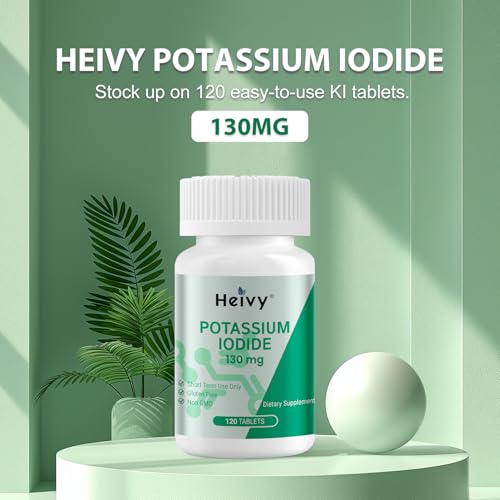 130 mg potassium iodide tablets for wellness