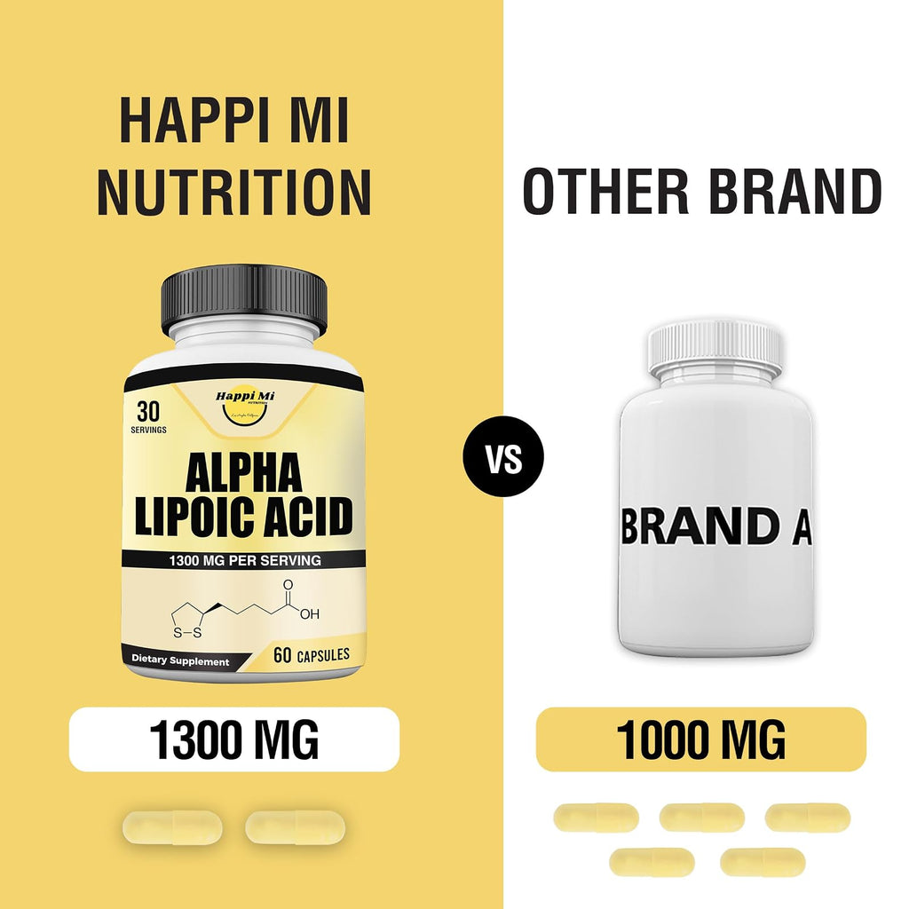 1300 mg Alpha Lipoic Acid benefits