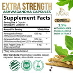 1300 mg Ashwagandha for stress relief
