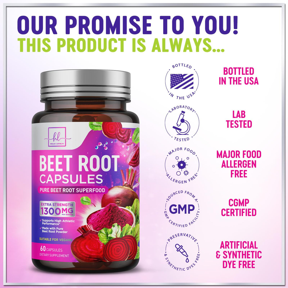 1300 mg beet root for athletic performance