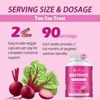 1300 mg beet root for improved circulation
