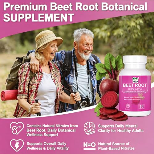 1300 mg beet root supplement benefits