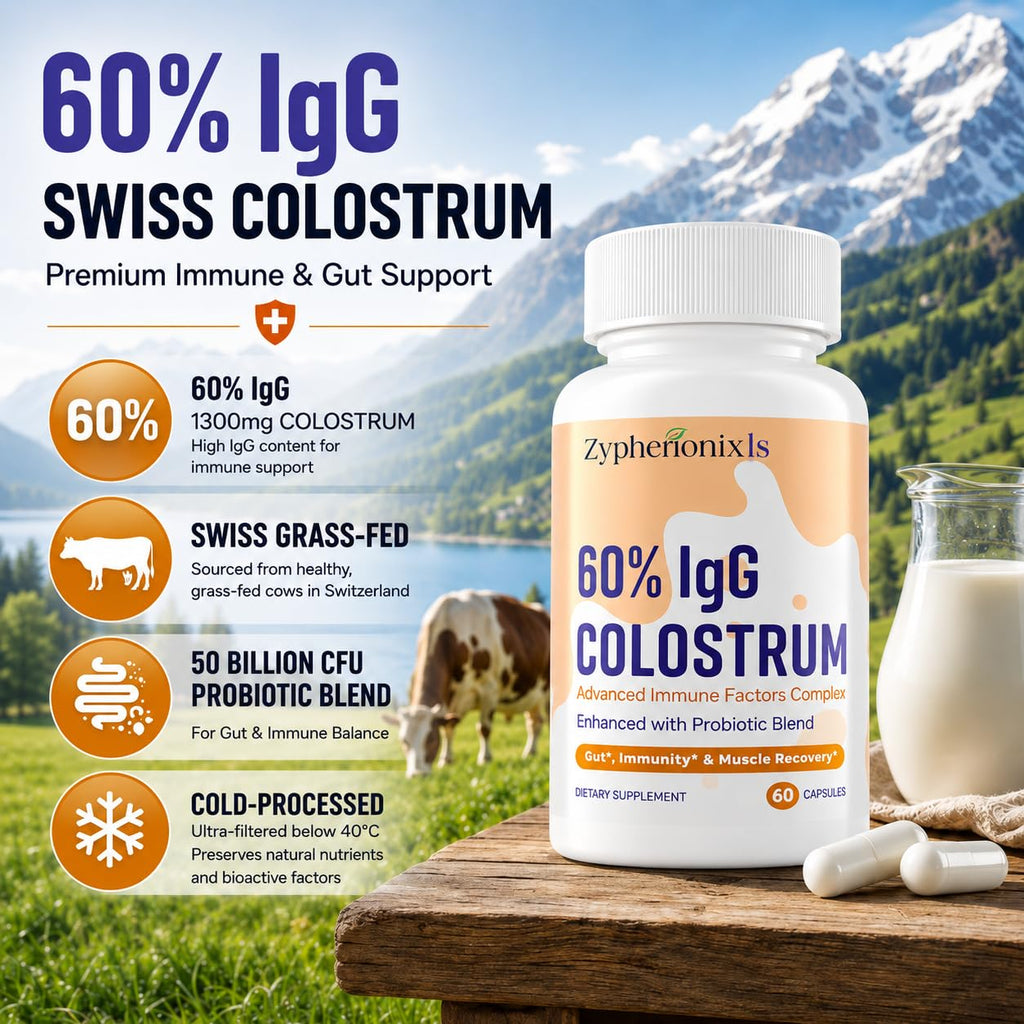 1300 mg Bovine Colostrum benefits