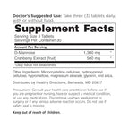 1300 mg D-Mannose for urinary health