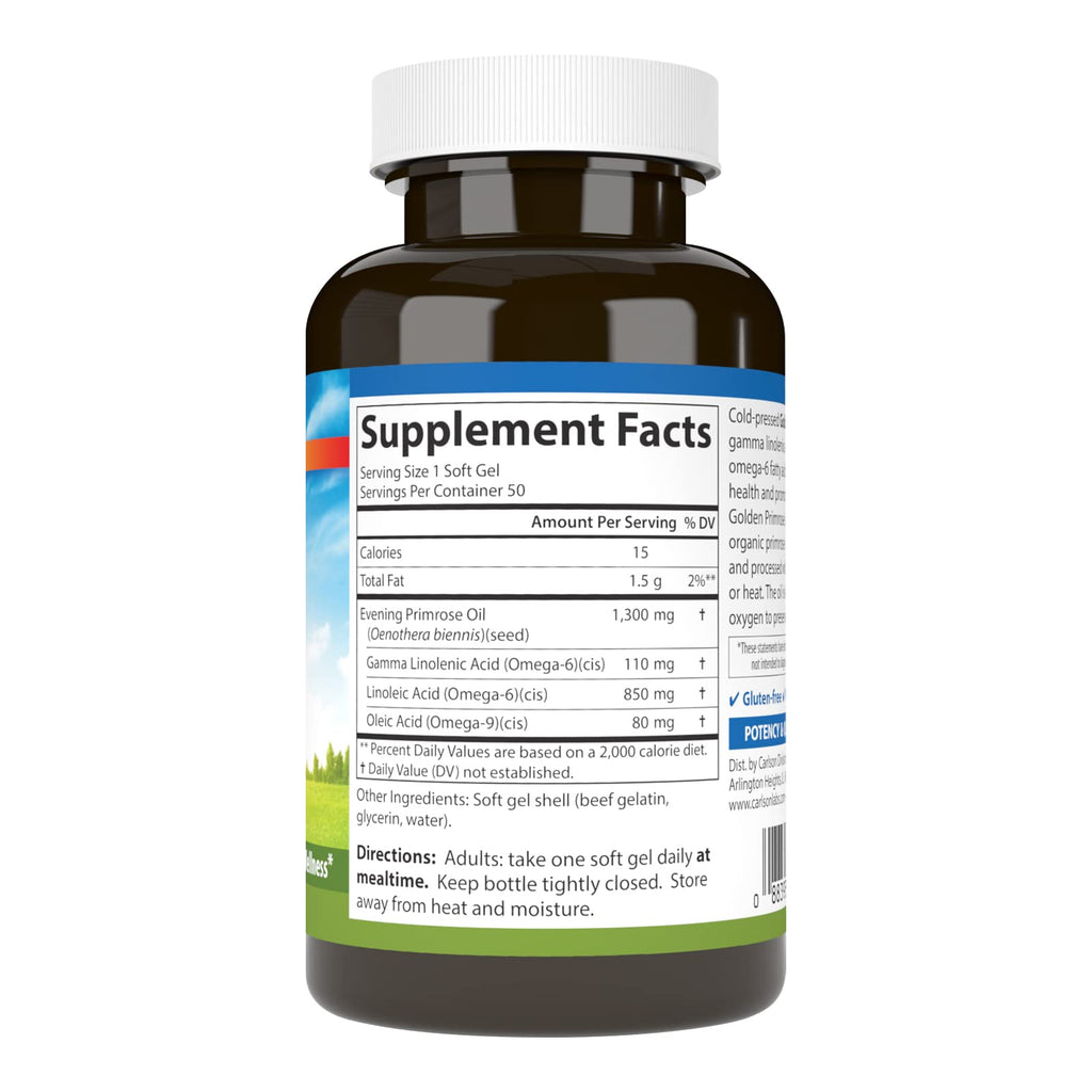 1300 mg evening primrose soft gels