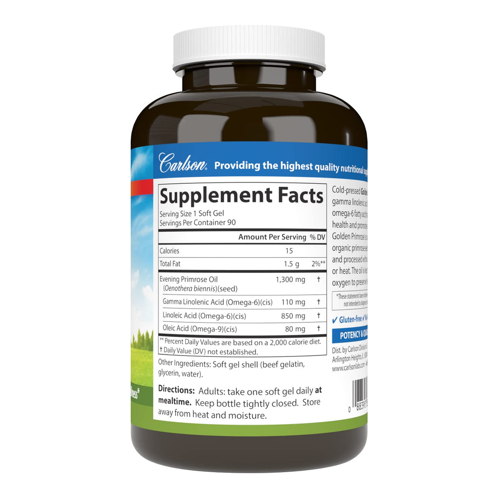 1300 mg Evening Primrose soft gels