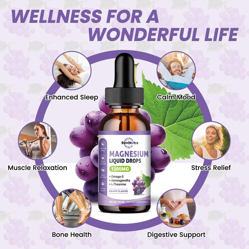 1300 mg magnesium for better sleep
