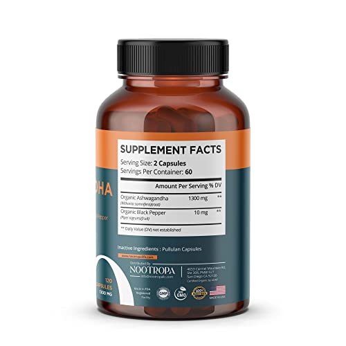 1300mg ashwagandha for stress relief