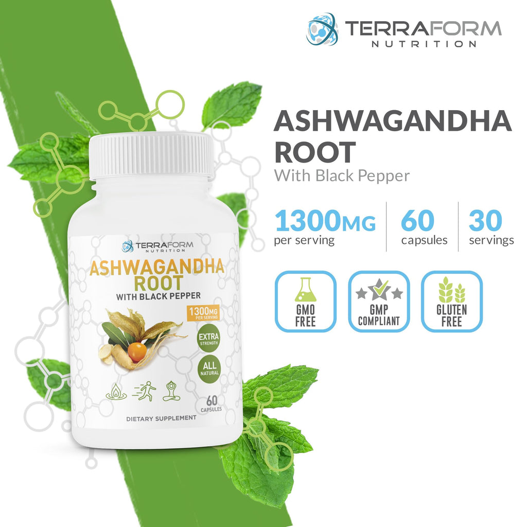 1300mg ashwagandha with black pepper