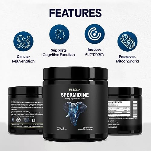 1300mg spermidine capsules for health