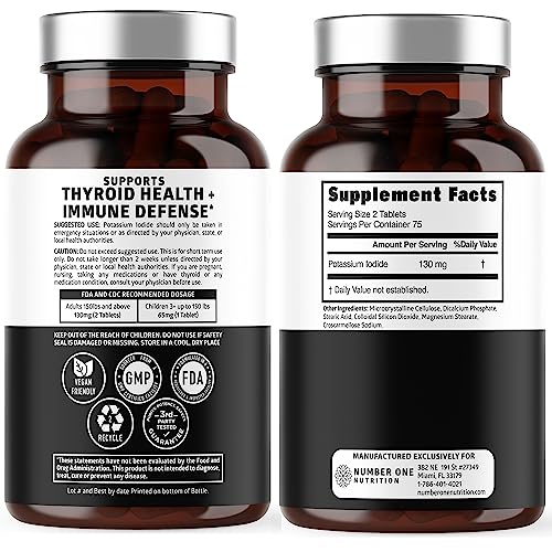 130mg potassium for daily nutrition