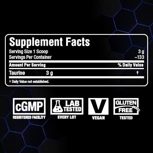 133 servings of blended supplements