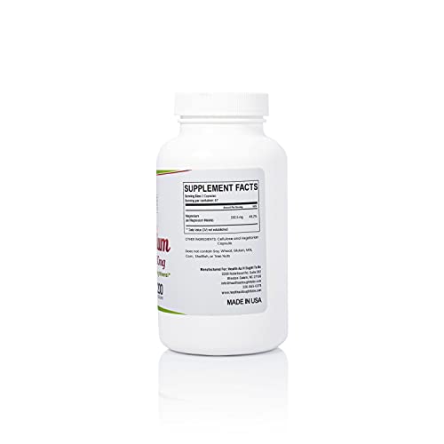1350 mg magnesium for muscle health