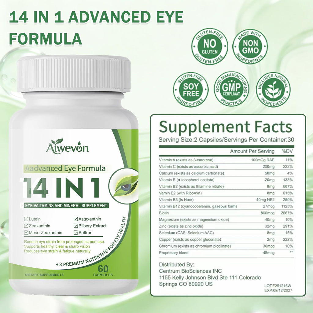 14 in 1 eye health supplement