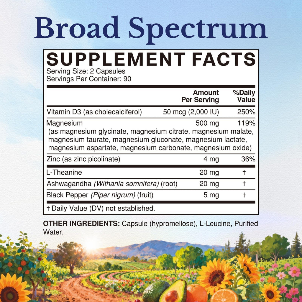 14-in-1 magnesium capsules for energy